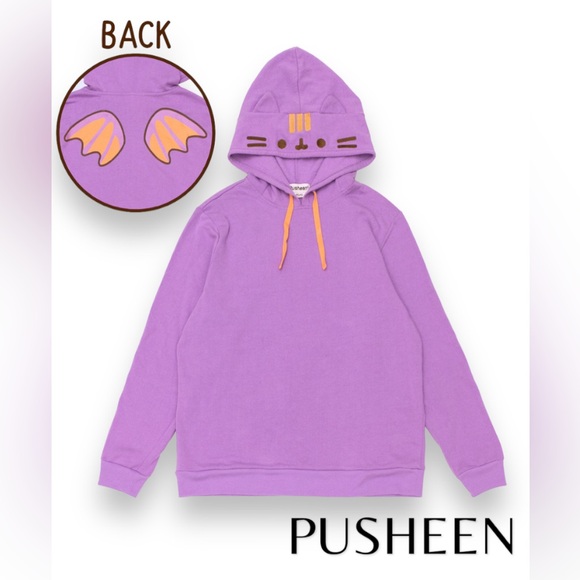 Pusheen | Tops | 448 Xs Nwt Pusheen Dragon Hoodie Luxuriously Soft ...